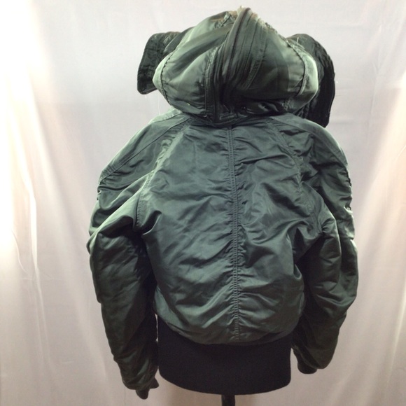 vintage military | Jackets & Coats | Vintage Flying Usa Military Alpha ...